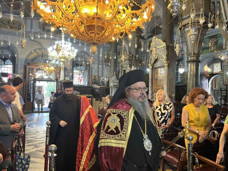 Η Θεομητορική εορτή της Κοιμήσεως της Θεοτόκου στο Ι.Π. της Παναγίας ...