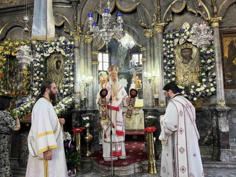 Η Θεομητορική εορτή της Κοιμήσεως της Θεοτόκου στο Ι.Π. της Παναγίας ...