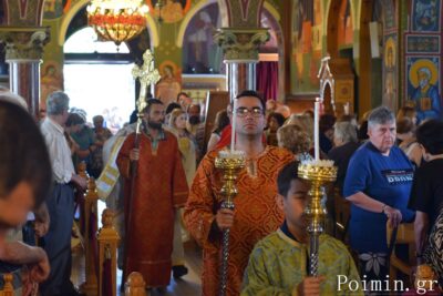 Η πανήγυρις της Aγίας Μαρίνας στην Ηλιούπολη - Poimin.gr